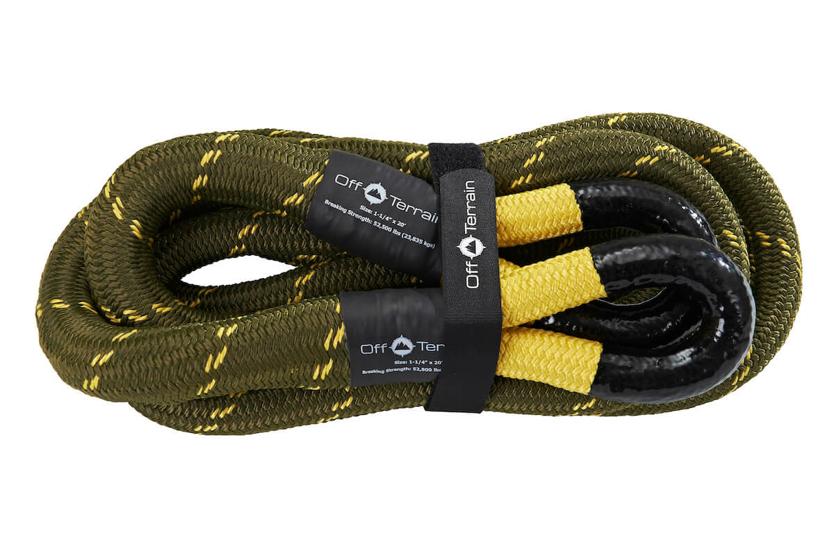 Kinetic Recovery Rope - Off Terrain Quality Off-Road Accessories