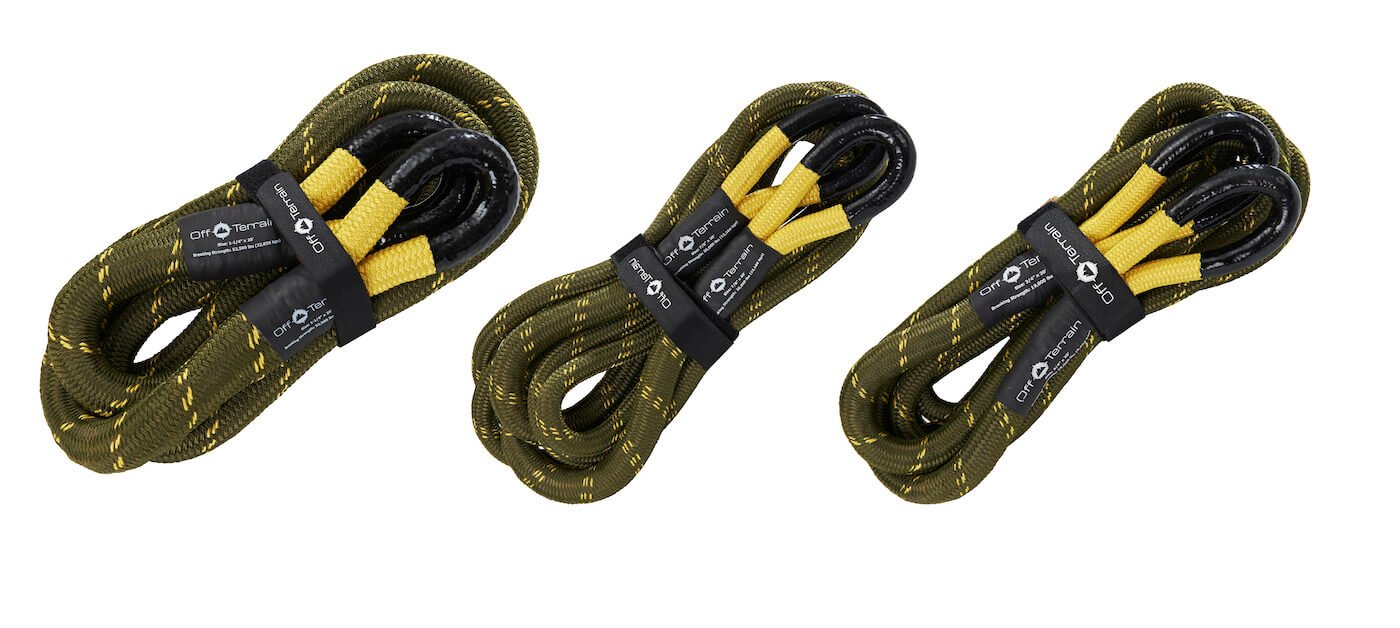 Kinetic Recovery Rope - Off Terrain Quality Off-Road Accessories